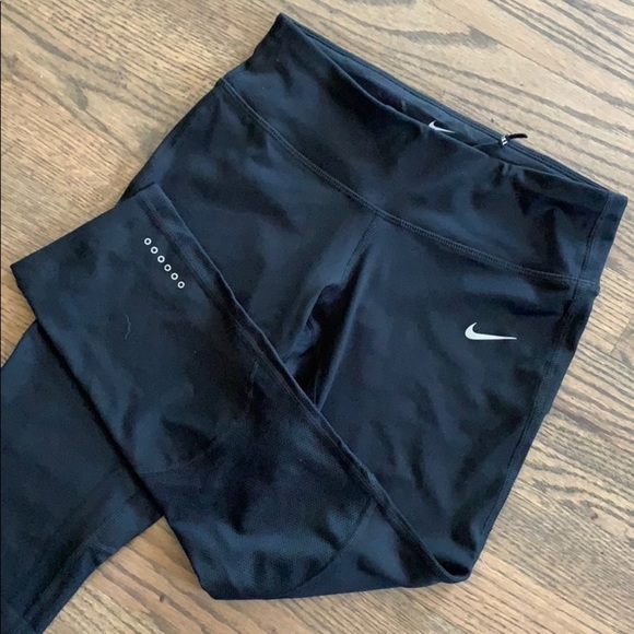Nike | Pants & Jumpsuits | Nike Running Capri Tights | Poshmark